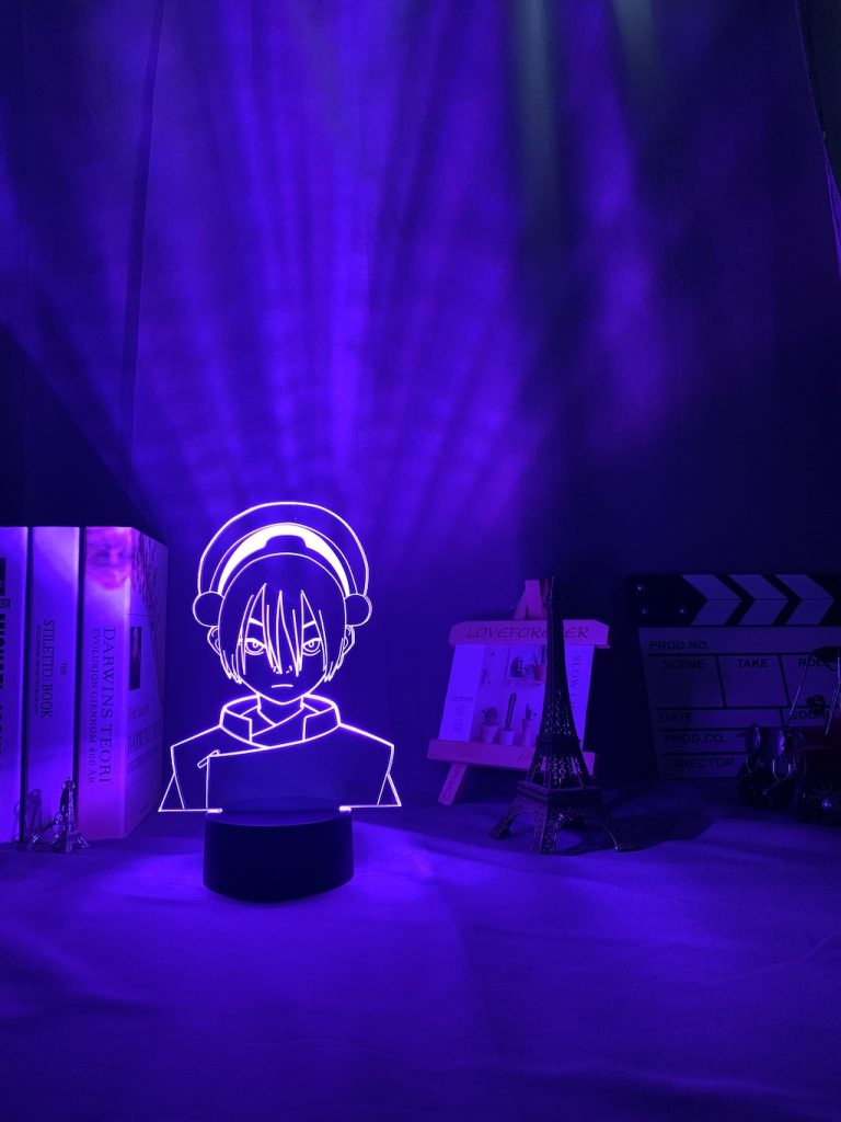Toph Beifong for Home Decor Led Lamps - Avatar: The Last Airbender Shop